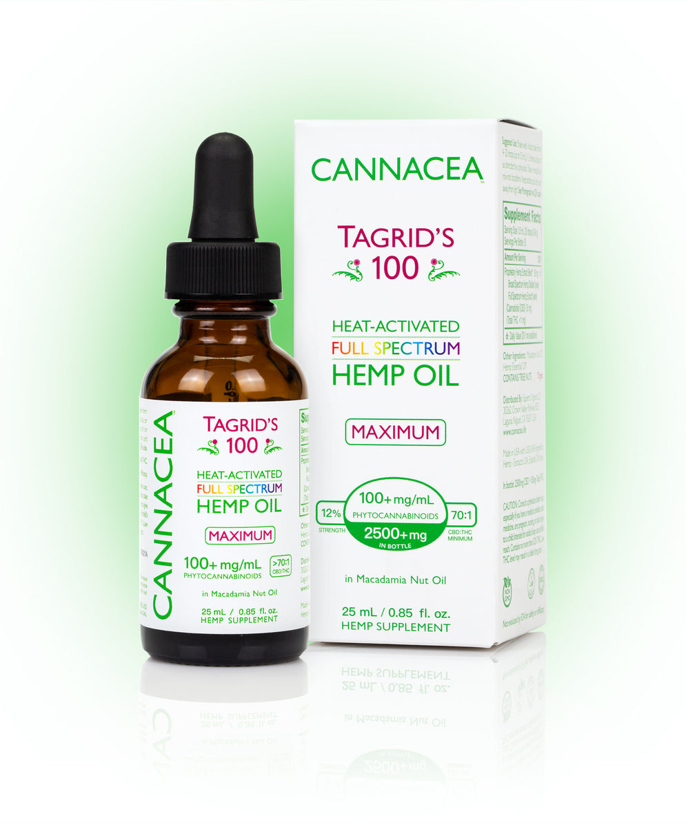 Tagrid's 100 Full Spectrum Hemp Oil | Cannacea
